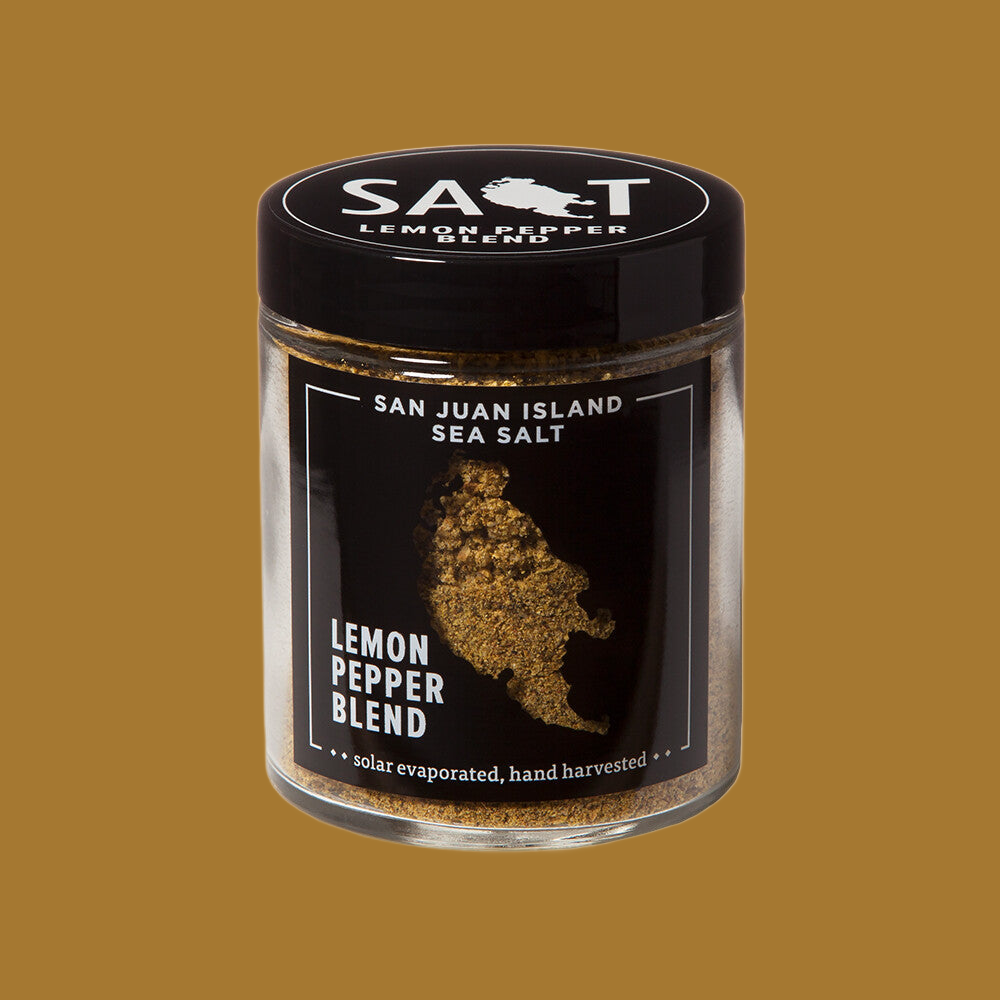 Lemon Pepper Blend – San Juan Island Sea Salt